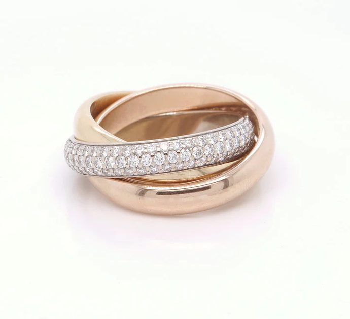 Discover the Magic: Unveiling the Artistry of Cartier Trinity Diamond ...