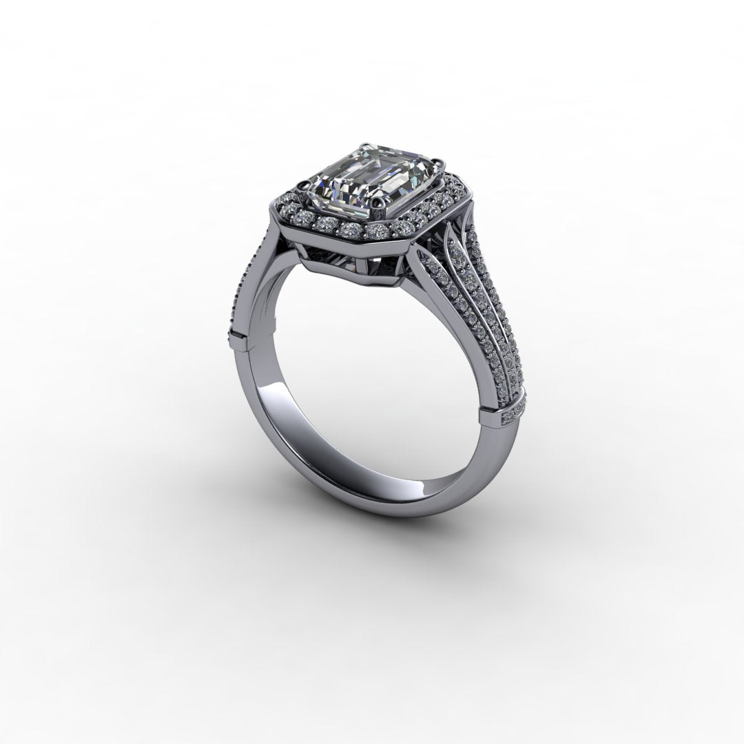 Modern Engagement Rings In Houston, TX | iTouch Diamonds | Diamond Jewelry