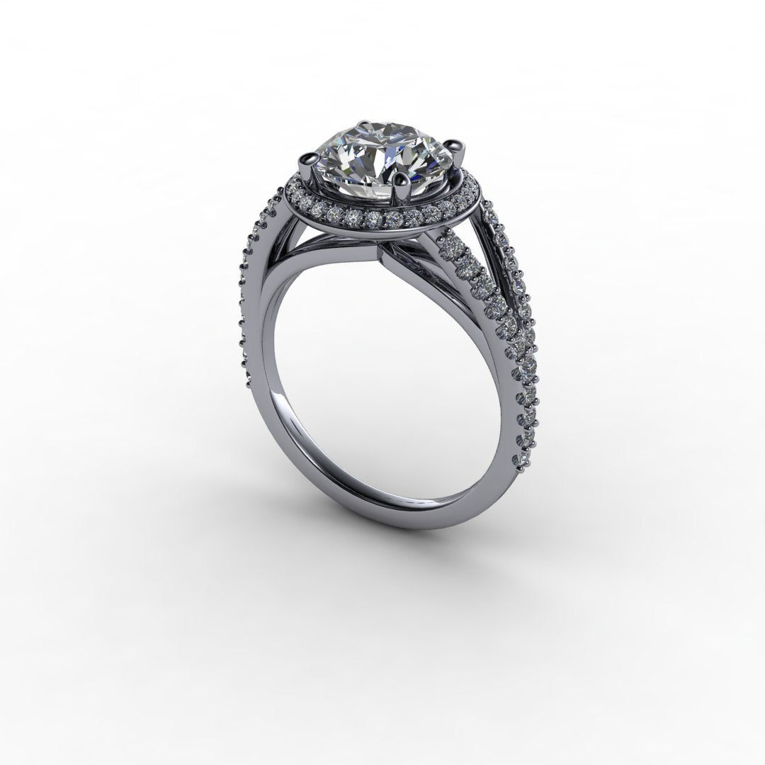 Modern Engagement Rings In Houston, TX | iTouch Diamonds | Diamond Jewelry